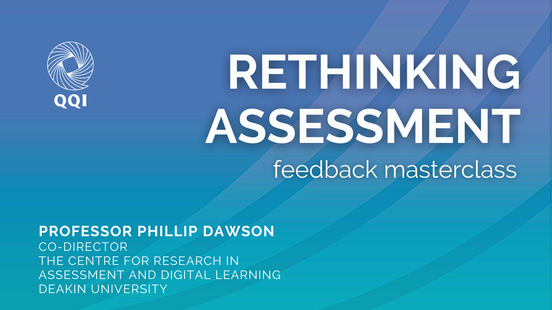 Rethinking Assessment Masterclass | Quality and Qualifications Ireland